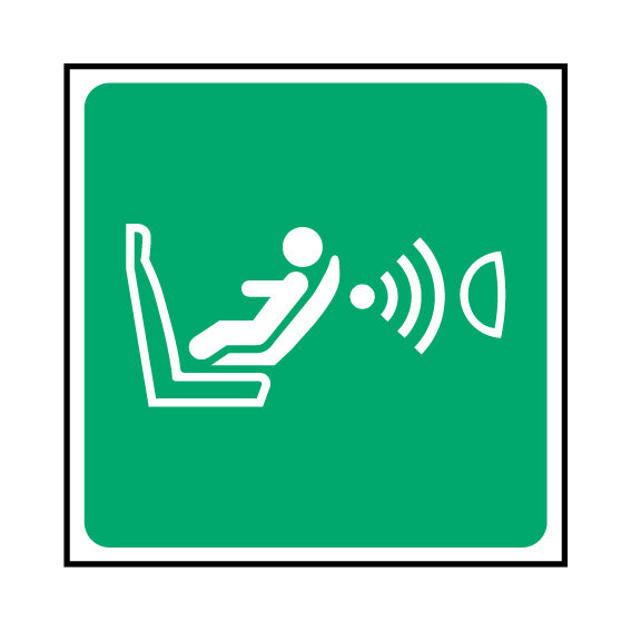 Child Seat With An Airbag Warning - First Aid Sign | UK Safety Sign ...