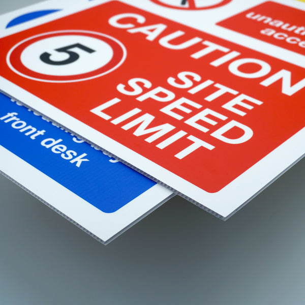 Correx Sign Printing, Custom Signs & Boards, FAST UK Delivery - One Printer