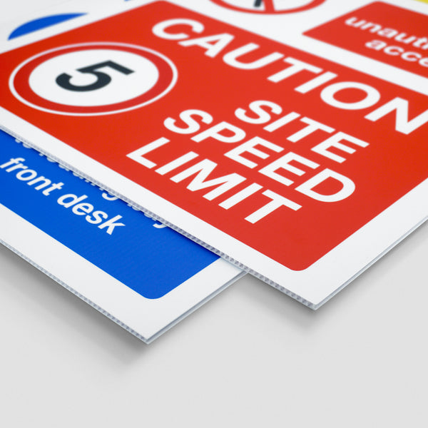 Correx Sign Printing, Custom Signs & Boards, FAST UK Delivery - One Printer