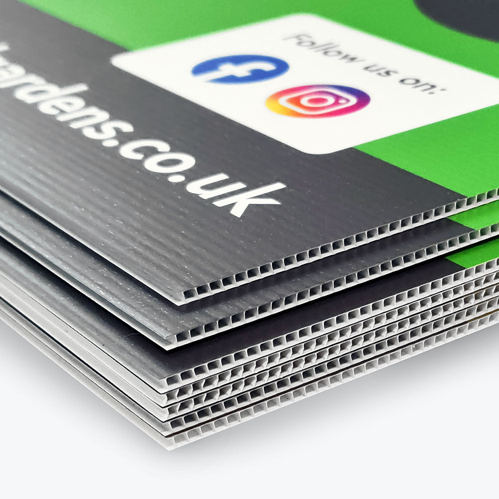 Correx Sign Printing, Custom Signs & Boards, FAST UK Delivery - One Printer