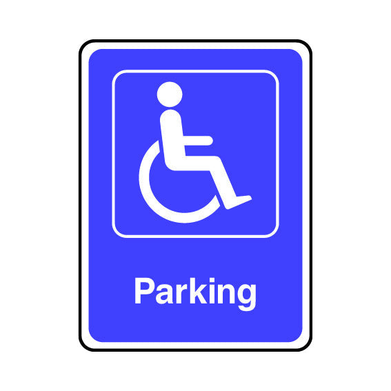 Disabled Parking - DDA Act Sign | UK Safety Sign - One Printer