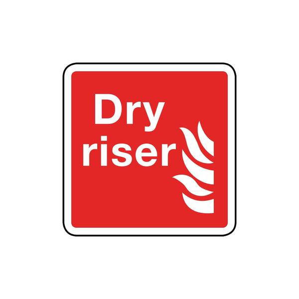 Dry Riser Sign - One Printer