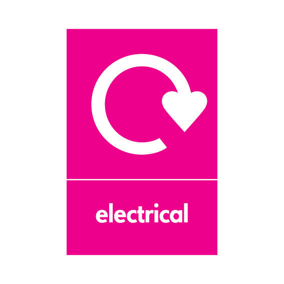 Electrical Recycling - Electrical Recycling Sign | UK Safety Sign - One ...