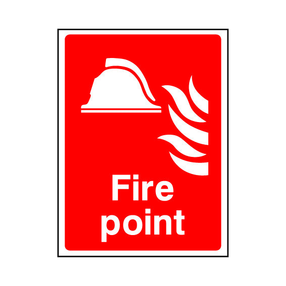 Fire Point - Fire Equipment Sign | UK Safety Sign - One Printer