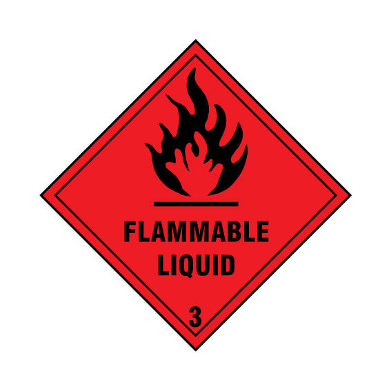 Flammable Liquid 3 - Dangerous Substances Sign | UK Safety Sign - One ...