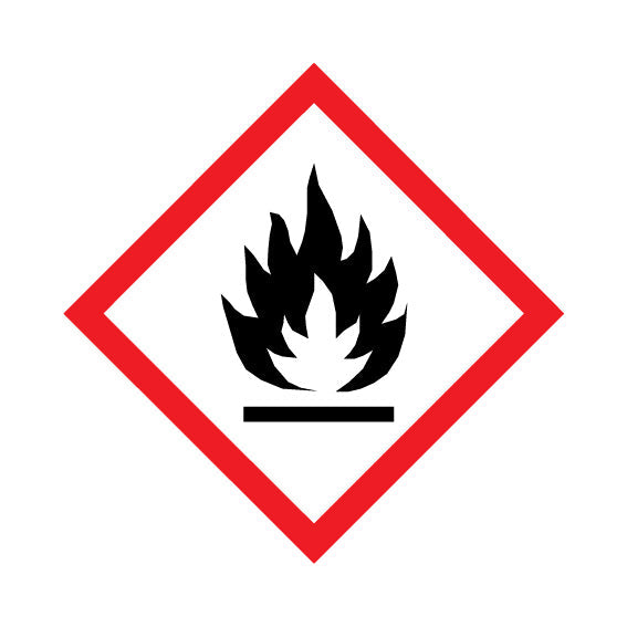 Flammable Symbol Only (red Outline) - Dangerous Substances Sign | UK ...