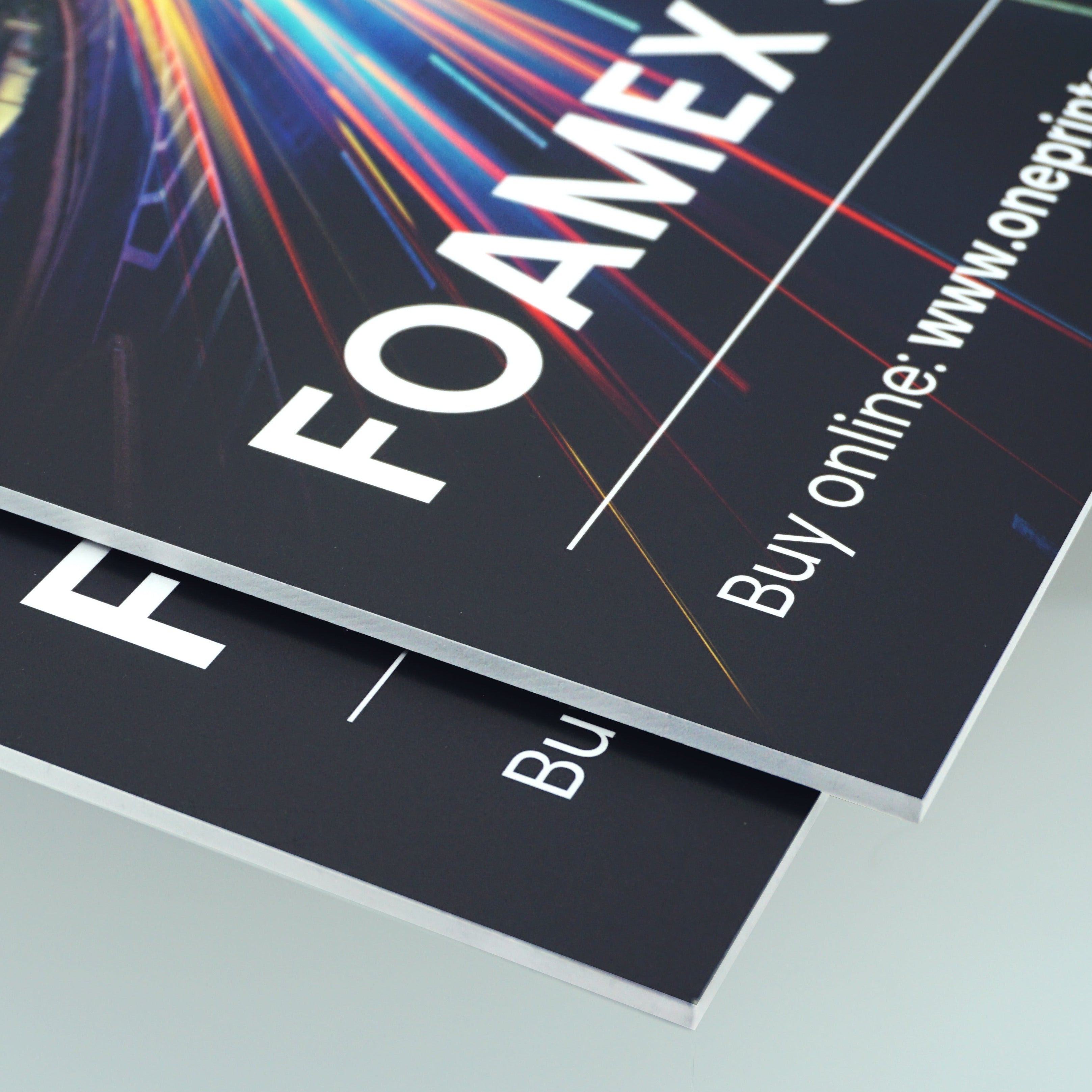 Foamex Sign Printing, Custom Signs & Boards, FREE UK Delivery - One Printer