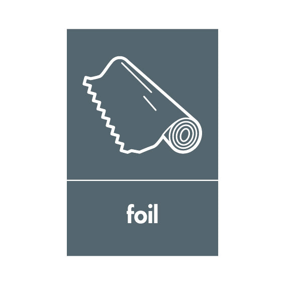 Foil & Icon - Metals Recycling Sign | UK Safety Sign - One Printer