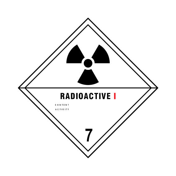 Radioactive (1) 7 - Dangerous Substances Sign | UK Safety Sign - One ...