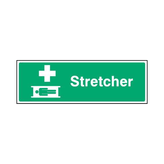 Stretcher - First Aid Sign | UK Safety Sign - One Printer