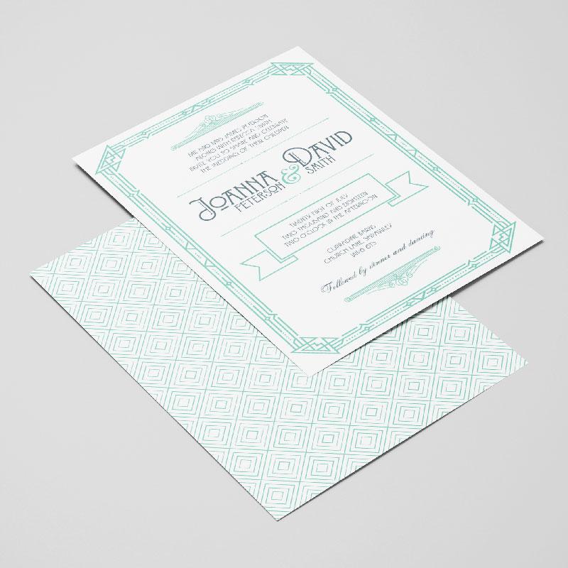 A5 Printed Invitations, FREE UK Delivery, Fast Turnaround - One Printer