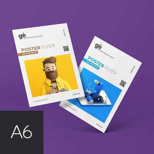 Full Colour A6 Flyers | FREE Delivery | Buy Online - One Printer