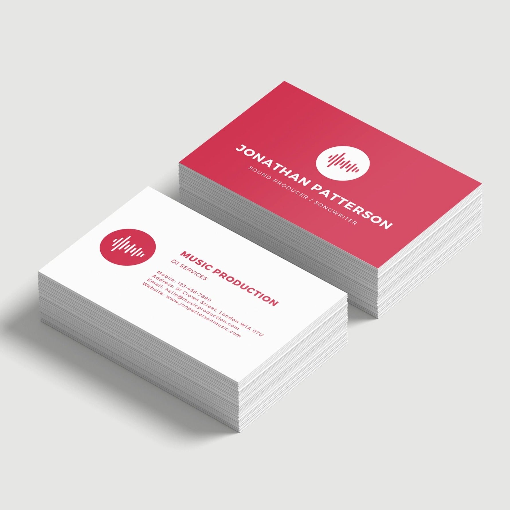 Multi-Name Business Cards - One Printer