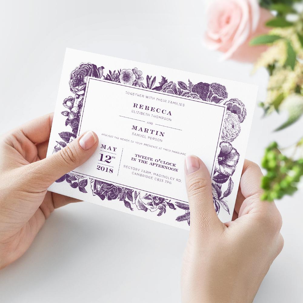 A6 Invitations - One Printer