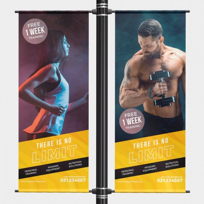 Outdoor PVC Banner Printing, Buy Online, FREE Delivery - One Printer