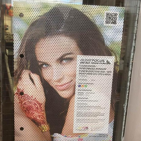 One-Way Vision Window Vinyl, Custom Contravision, Buy Online - One Printer