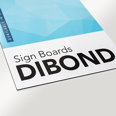 Dibond Signs, Aluminium Signs & Boards, FREE UK Delivery - One Printer