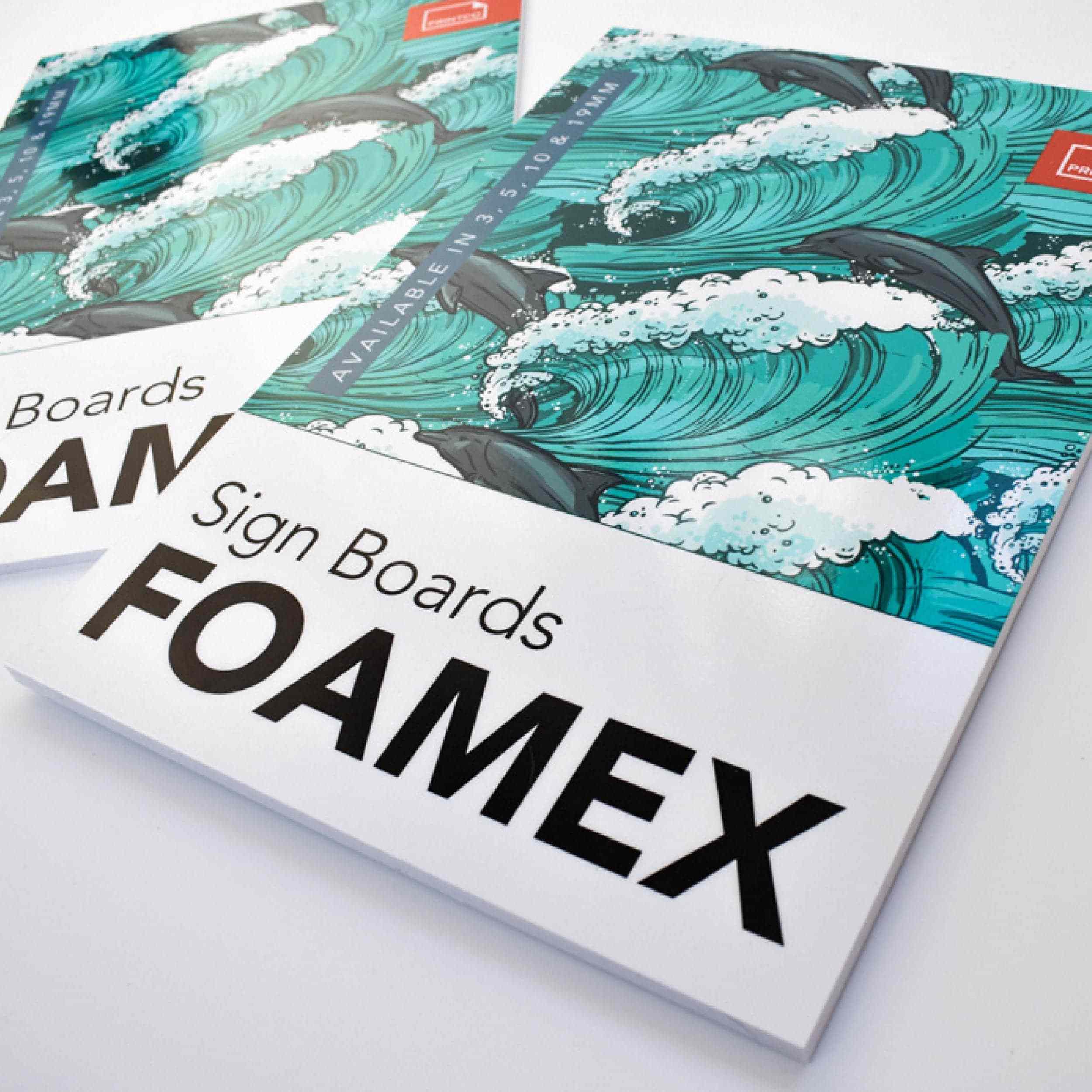 Foamex Sign Printing, Custom Signs & Boards, FREE UK Delivery - One Printer